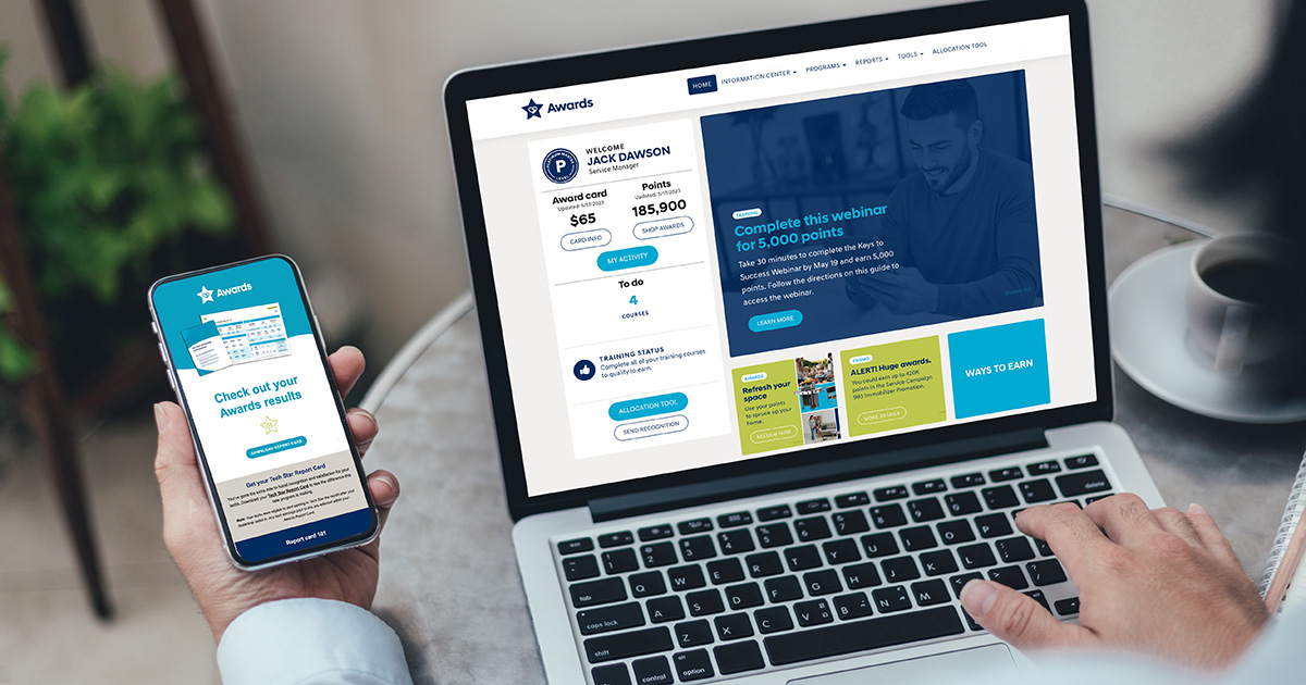 Customer satisfaction scores increased by channel incentive program ...
