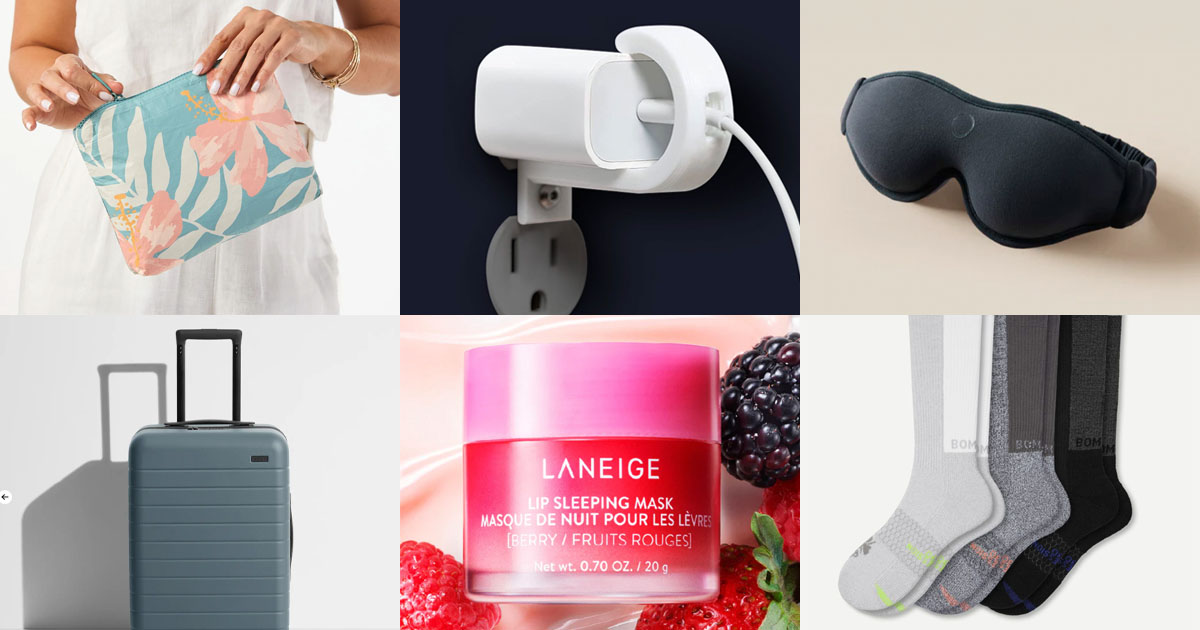 Guide: Top travel products to pack for your next incentive trip