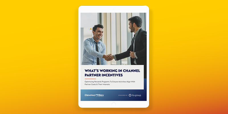 What's Working In Channel Partner Incentives - ITA Group