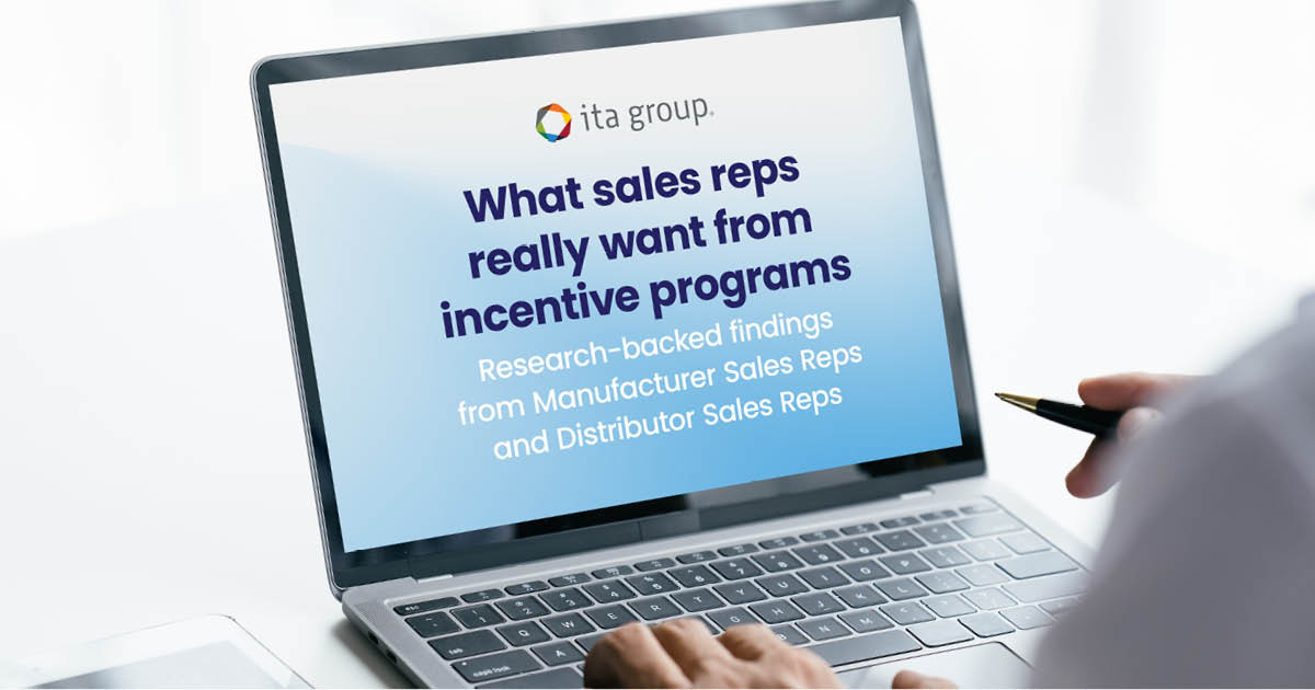 What sales reps want from sales incentive programs | ITA Group