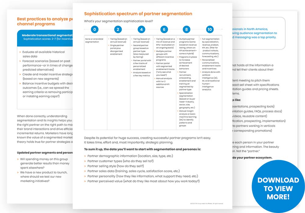 Segmentation and channel partner ecosystem success - ITA Group