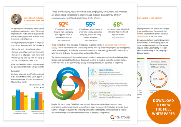 How To Engage Employees With An ESG Strategy - ITA Group